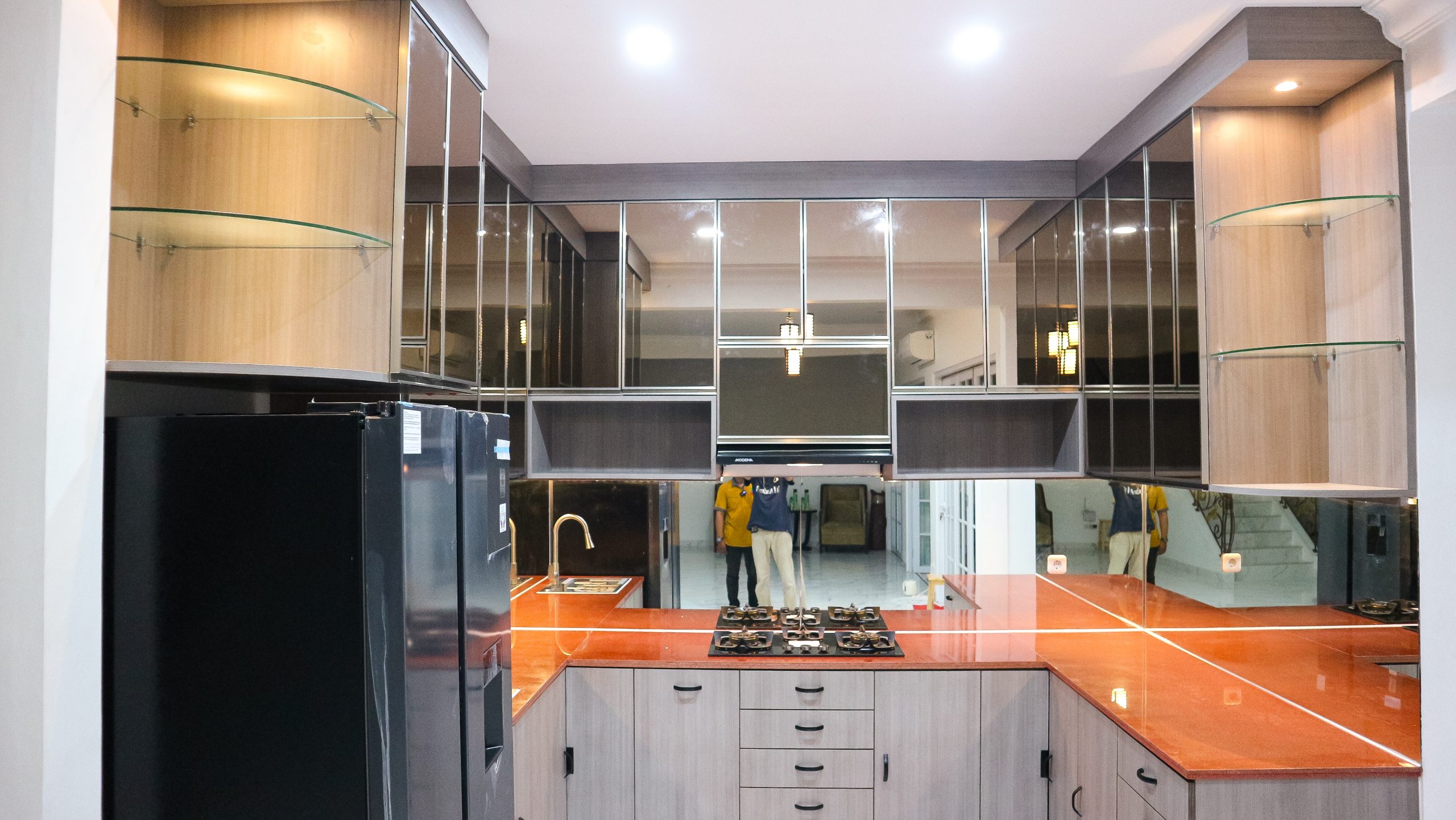 OLO Kitchen Aluminium - Jasa Kitchen Set Aluminium